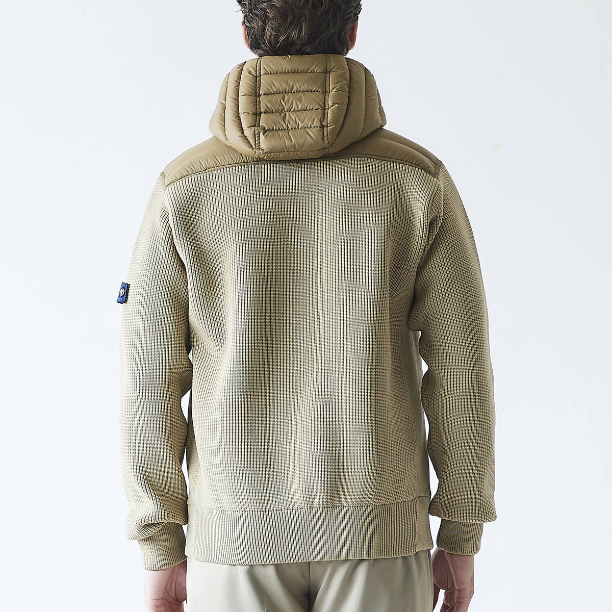 ニットコンビダウン パーカー スポーツ ゴルフウェア ユニセックス アウター 800412 G-stage ジーステージ メンズウエアG-STAGE