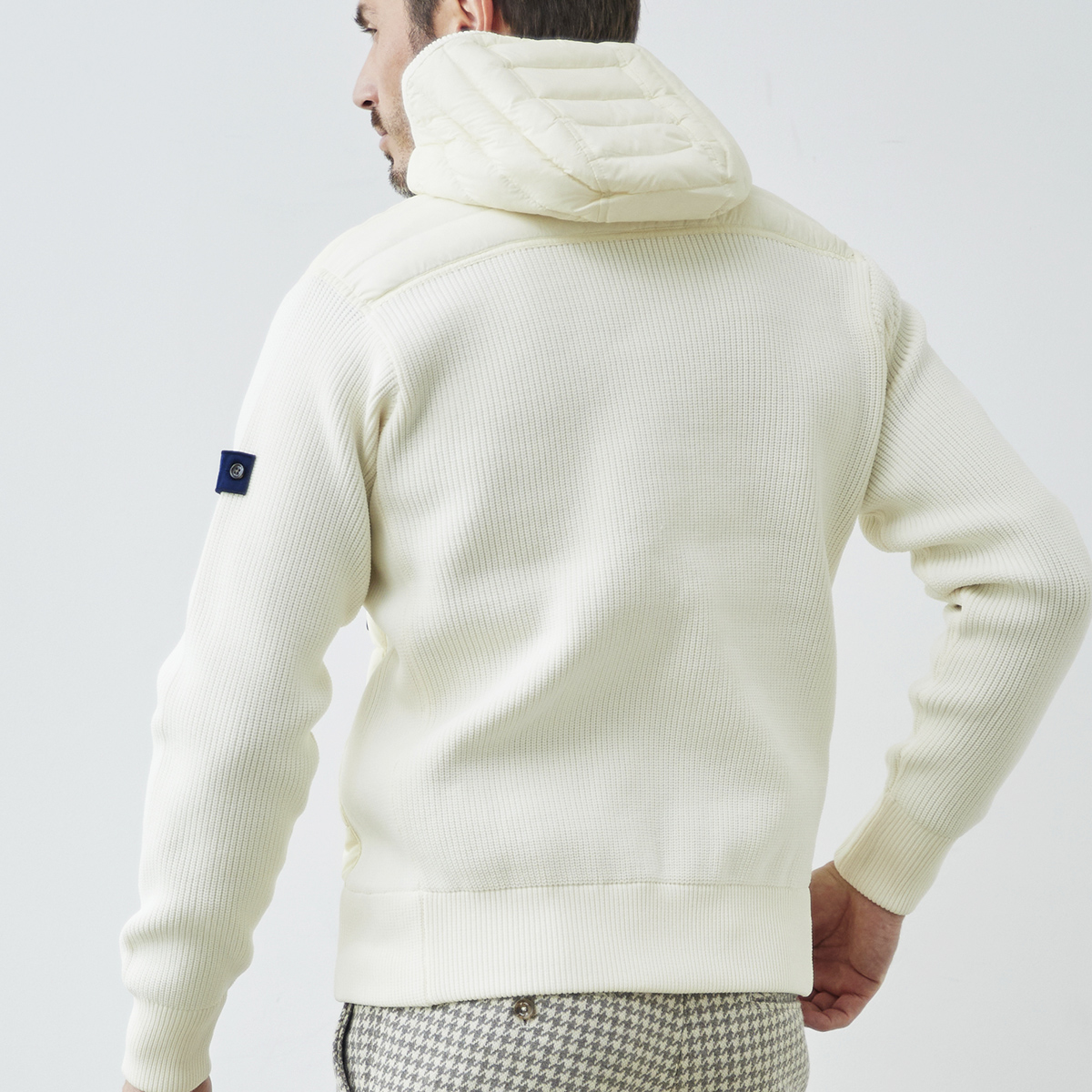 [WEB限定品]ニットコンビダウン パーカー スポーツ ゴルフウェア ユニセックス アウター 800412 G-stage ジーステージ ...